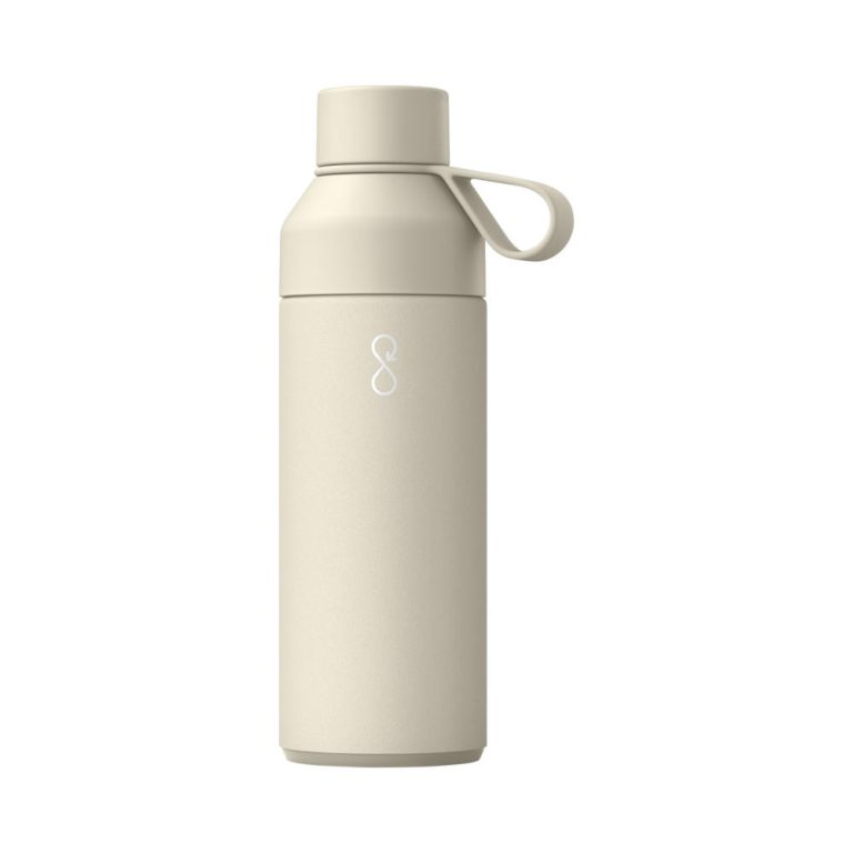 Ocean Bottle termoflaske med logo | Genbrugs stål og plast >>